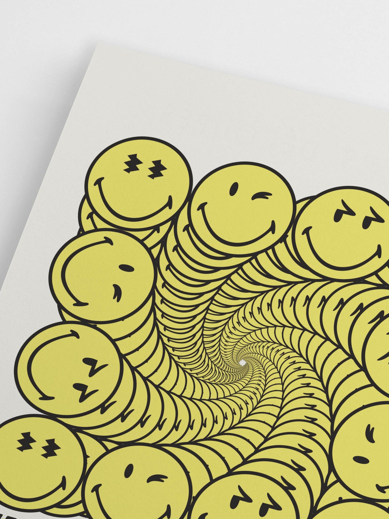SmileyWorld® x Postery Endless Smiles Spiral Poster – Smiley World